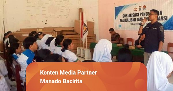 Polda Sulut Beri Edukasi ke Siswa Terkait Pencegahan Radikalisme dan Intoleransi | kumparan.com